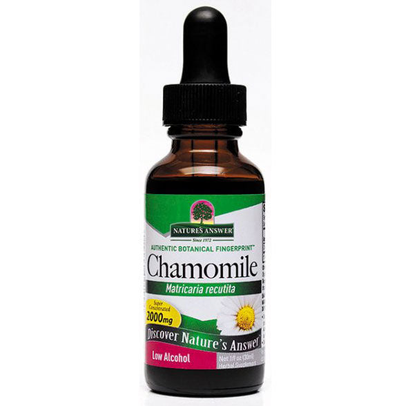 Chamomile Flowers Extract Liquid 1 oz from Nature's Answer ...