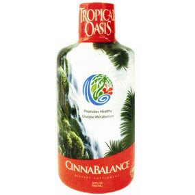 CinnaBalance Liquid Supplement with Cinnamon, 32 oz, Tropical Oasis ...