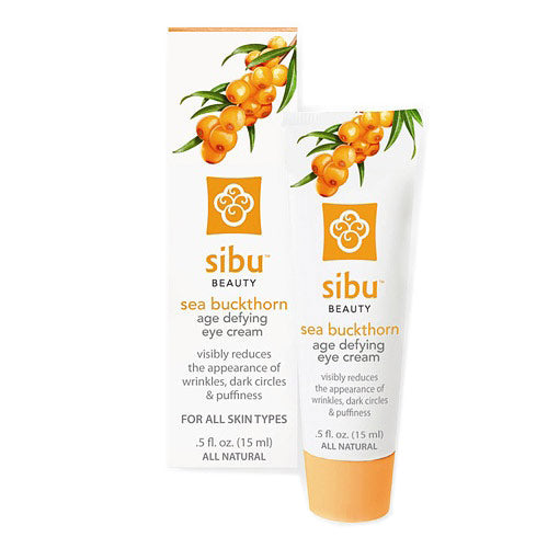 Sea Buckthorn Age Defying Eye Cream, 15 ml, Sibu Beauty ...