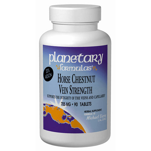 Horse Chestnut Vein Strength 90 tabs, Planetary Herbals ...