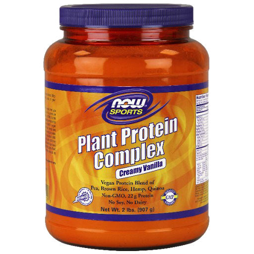 Plant Protein Complex - Vanilla, 2 lb, NOW Foods | vitaspringsunday.com – VitaSpringSunday