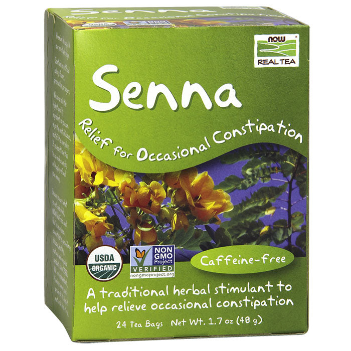 Senna Tea, Organic, 24 Tea Bags, NOW Foods | vitaspringsunday.com ...